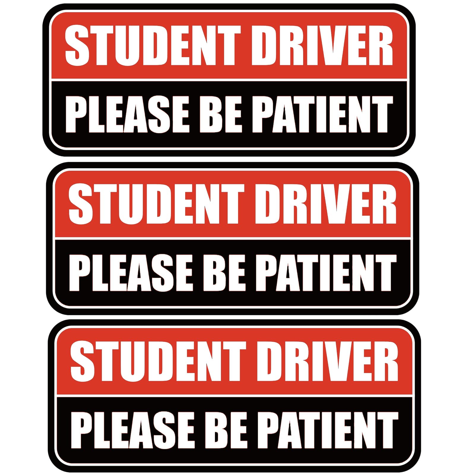 Amazon.com: 3 Pcs Student Driver Car Magnet, Teen Driver Magnet for Car ...