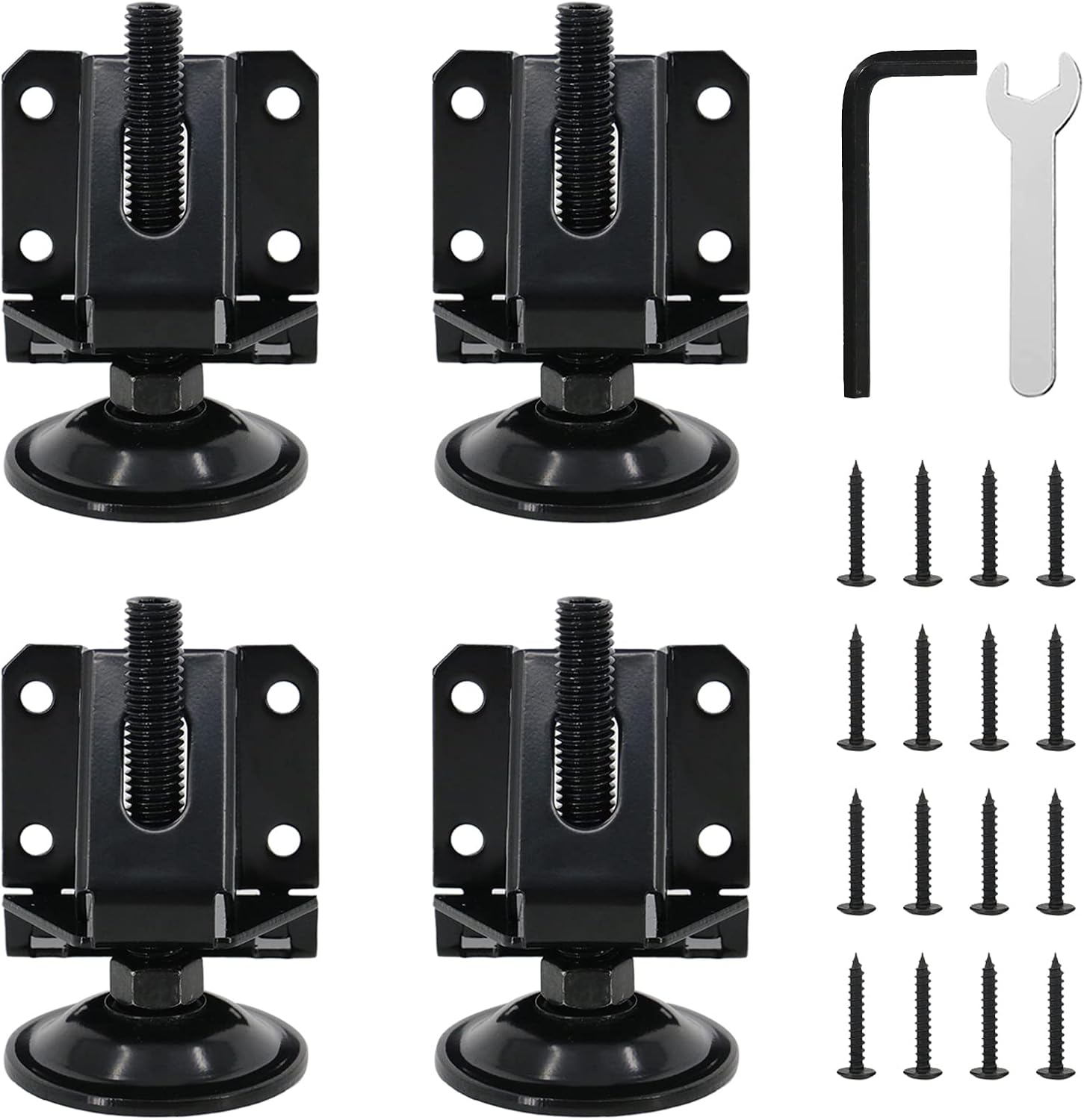 Artilife 4 Pack Leveling Feet,Heavy Duty Furniture Levelers,Adjustable ...