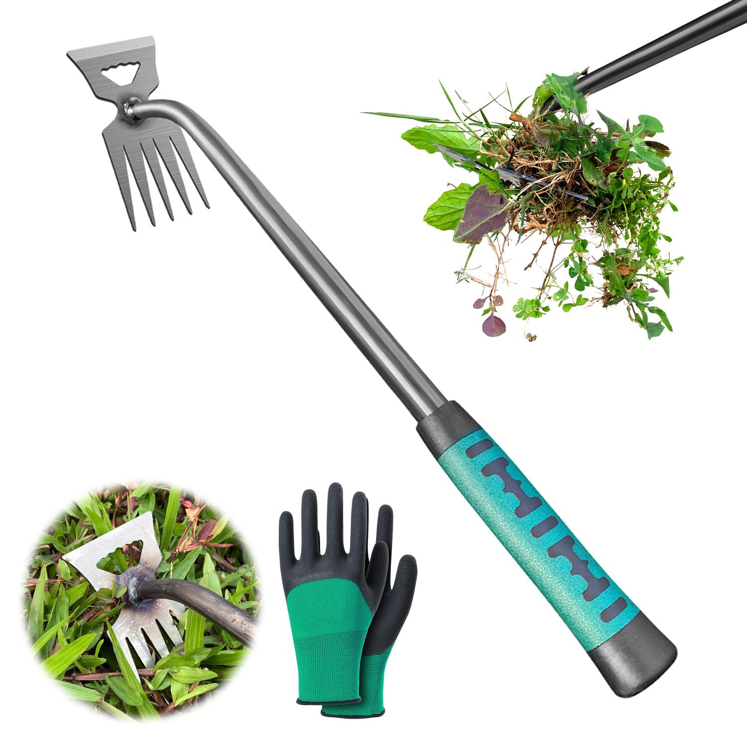Amazon.com : DAXIGUA Gardening Hand Weeder Tool, 2024 Upgraded Long ...