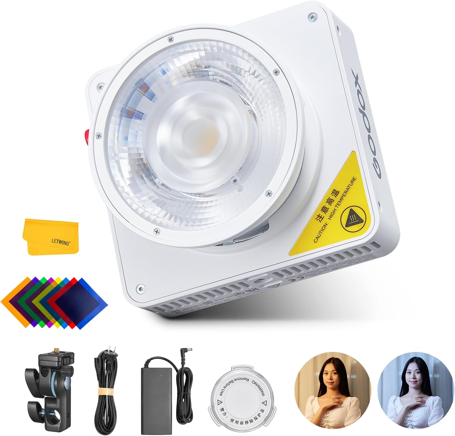 Amazon.com : GODOX ML100Bi Portable LED Video Light 100W - GODOX ...