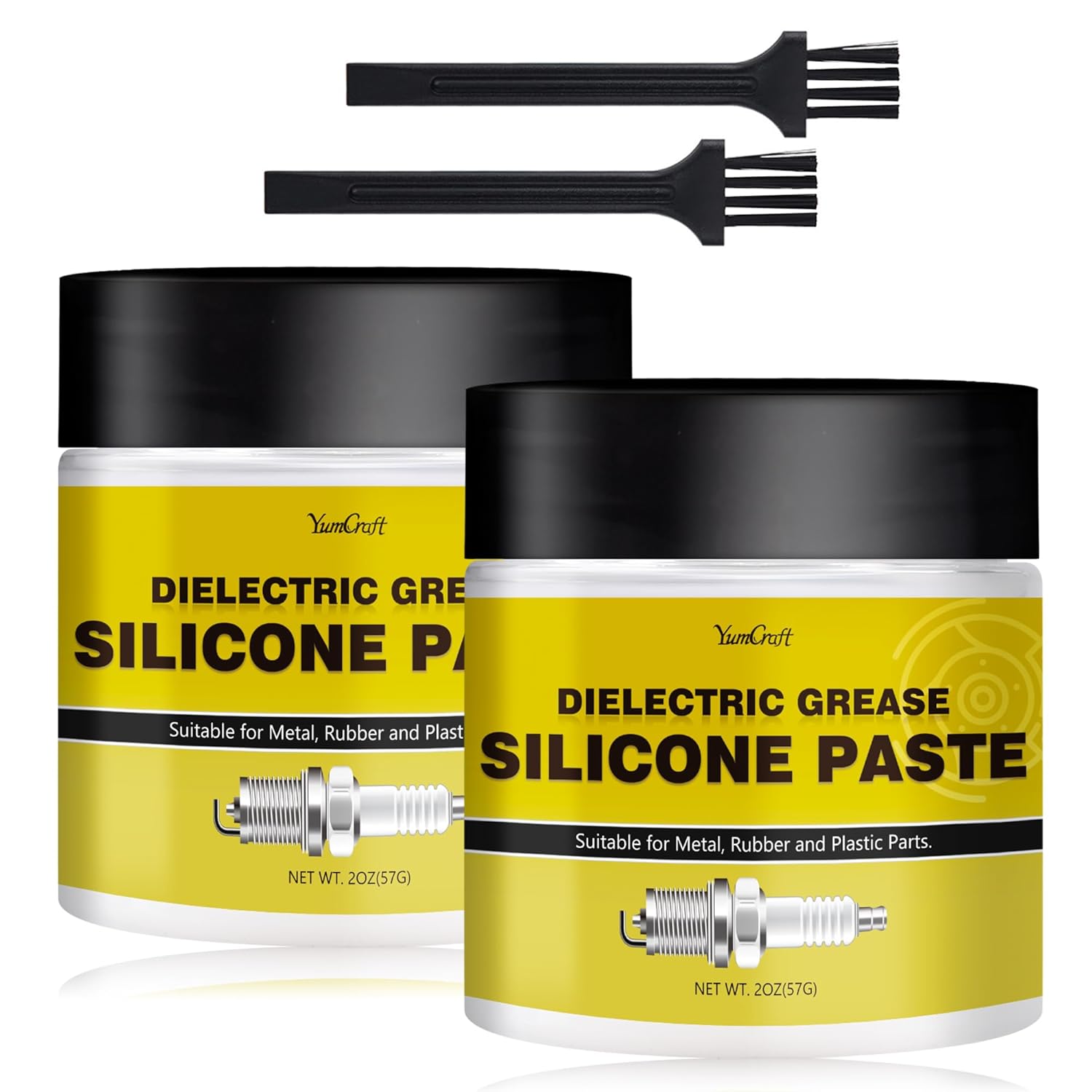 Dielectric Grease, 114g Silicone Paste, Silicone Grease for Automotive ...