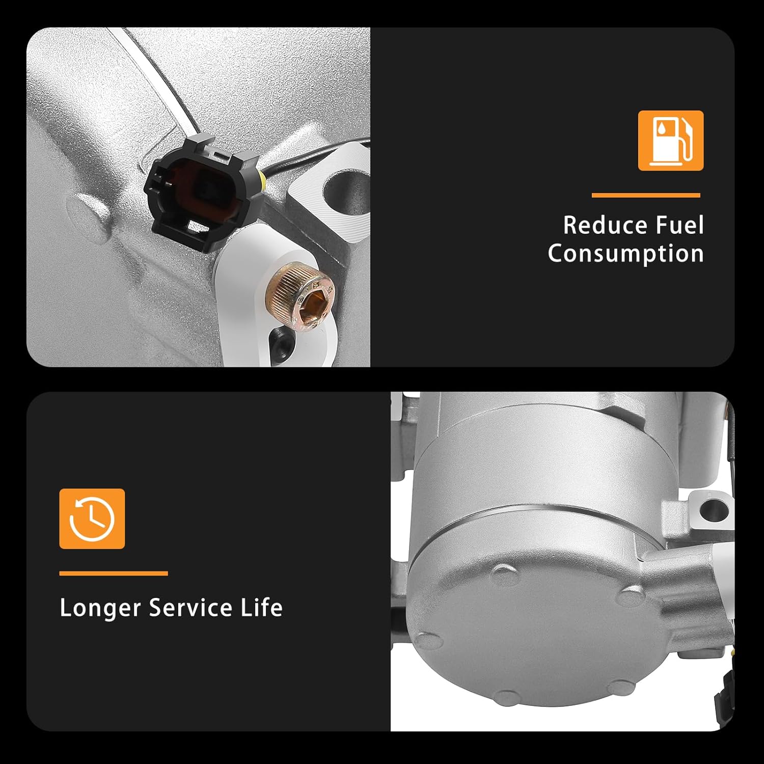 Compresor de CA CO 10386C para Nissan Frontier 3.3L para Nissan Xterra ...