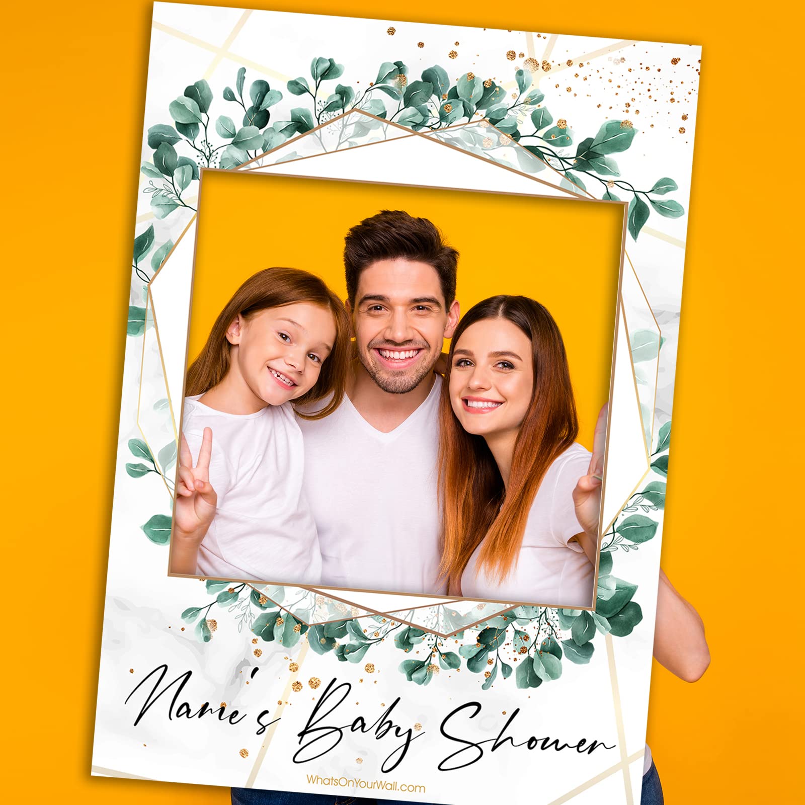 Printable Baby Shower Picture Frames Sunflower Photo Frame Baby