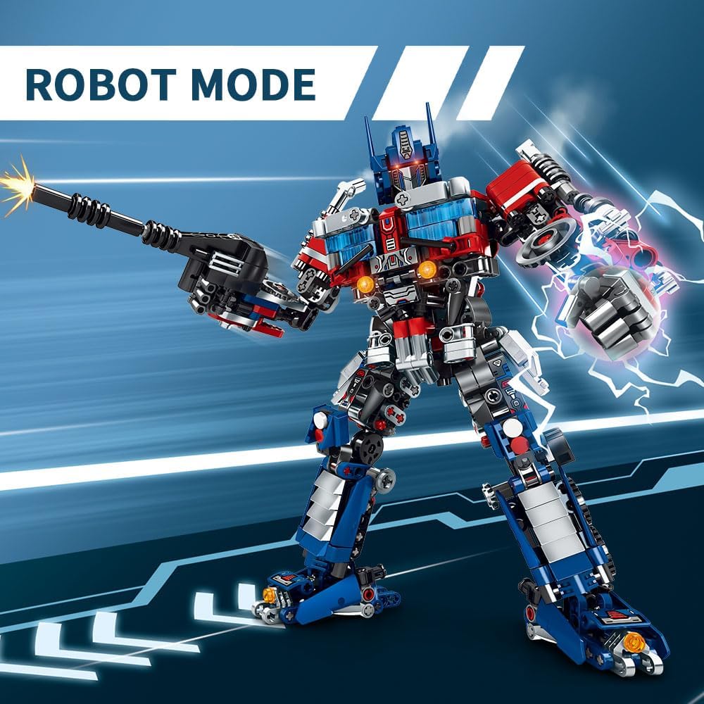 Mesiondy Transform Robot Building Toy Set MY122 Instruction Manual