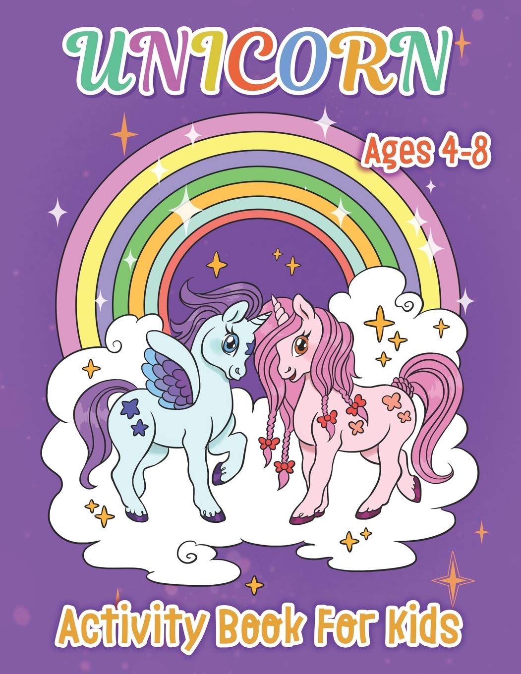 Unicorn Activity Book for Kids: Hidden Pictures, Word Search, Find the ...