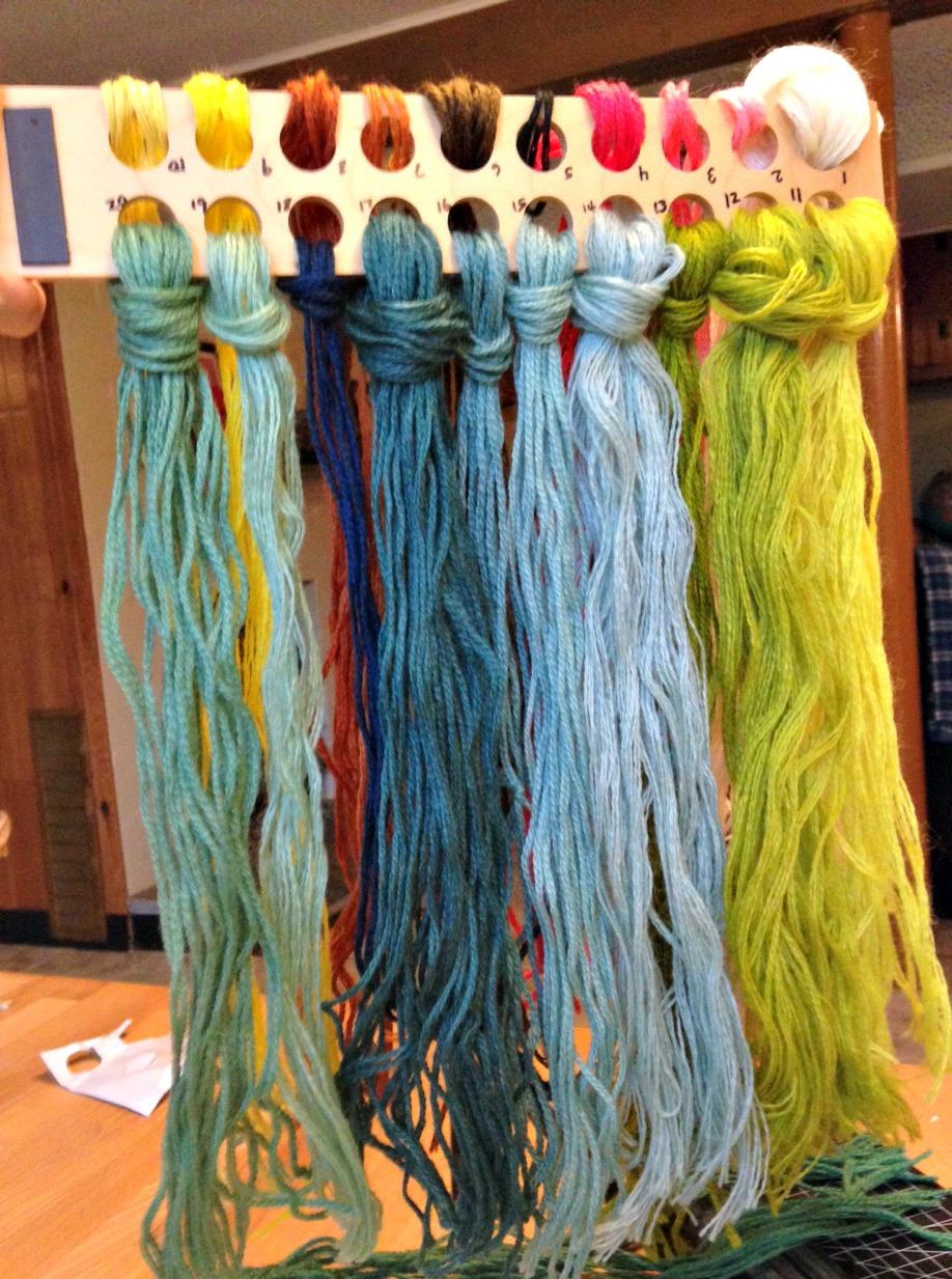 Amazon.com: Crafter's Companion 95001 Yarn Stick Organizer, 2-1/4 by 14 ...