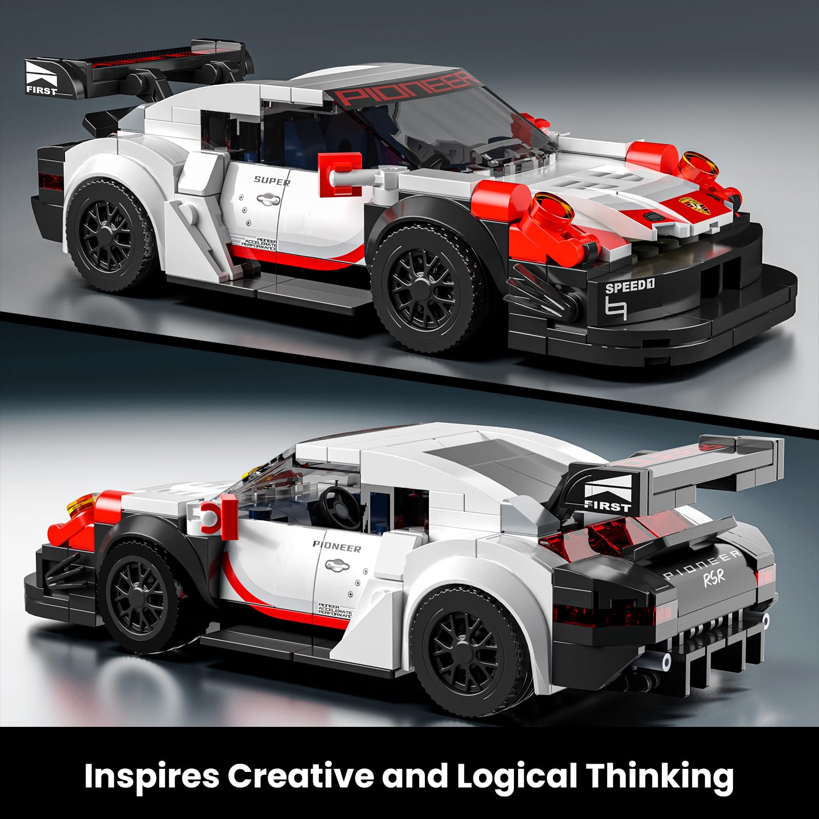 Snapklik.com : Mould King Speed Champion Car Building Toys
