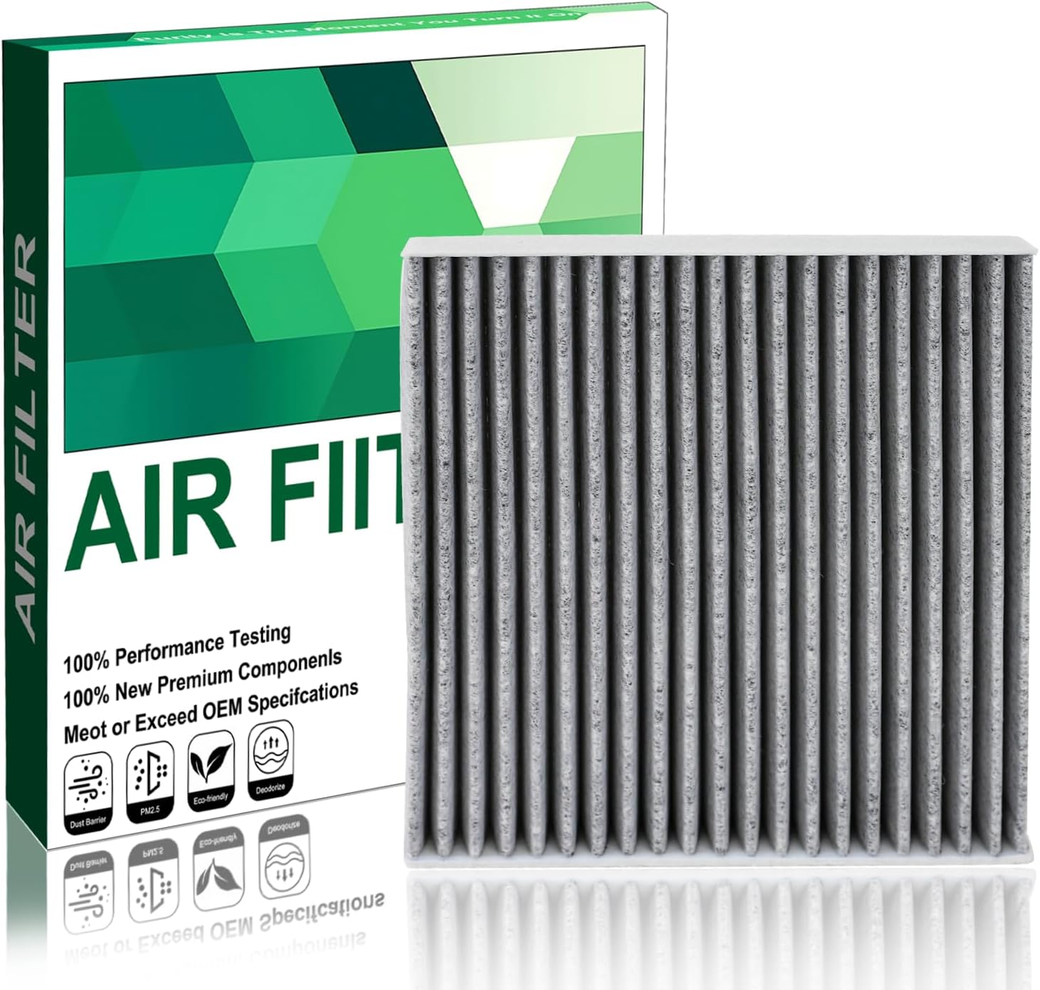 Amazon.com: Ongfuwu Car Fresh Breeze Air Filter Replacement, Auto ...