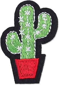 Amazon.com: United Pups Cactus Iron on Patch for Pets Kids Women Mens Clothing Jean Jackets Caps ...