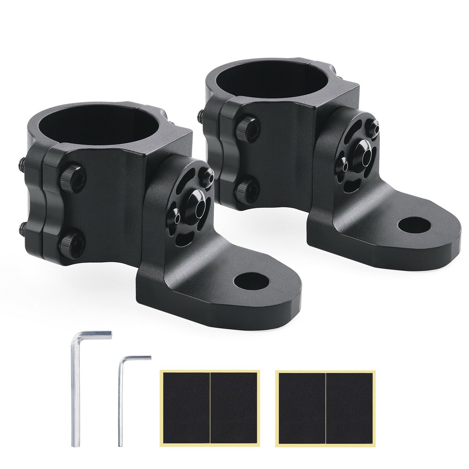 Amazon.com: 2X UTV ATV Mount Brackets Heavy-Duty CNC Cut Aluminum ...