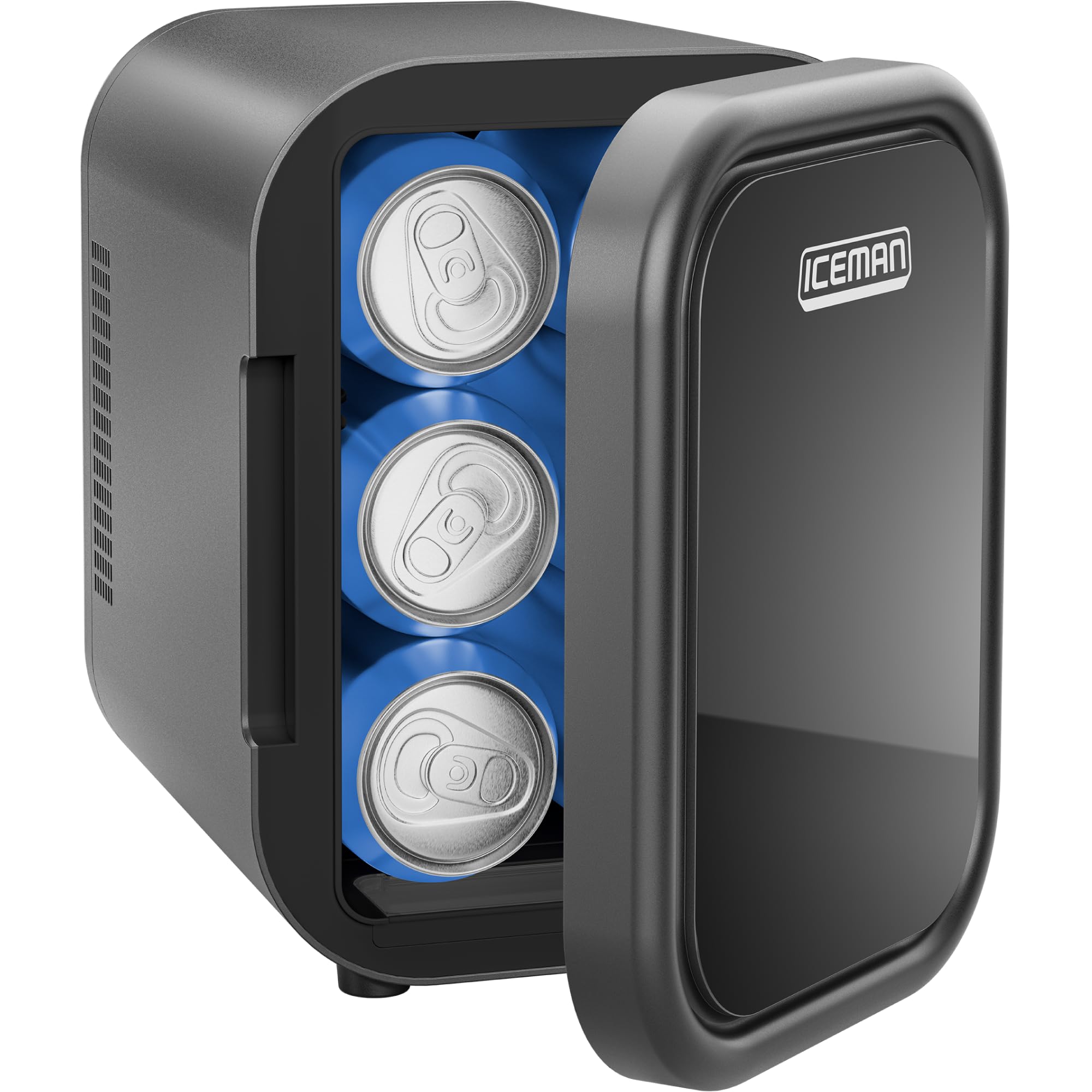 Amazon.com: Iceman Portable Mini Fridge – Fits 6 x 12 oz Cans, Cooler ...