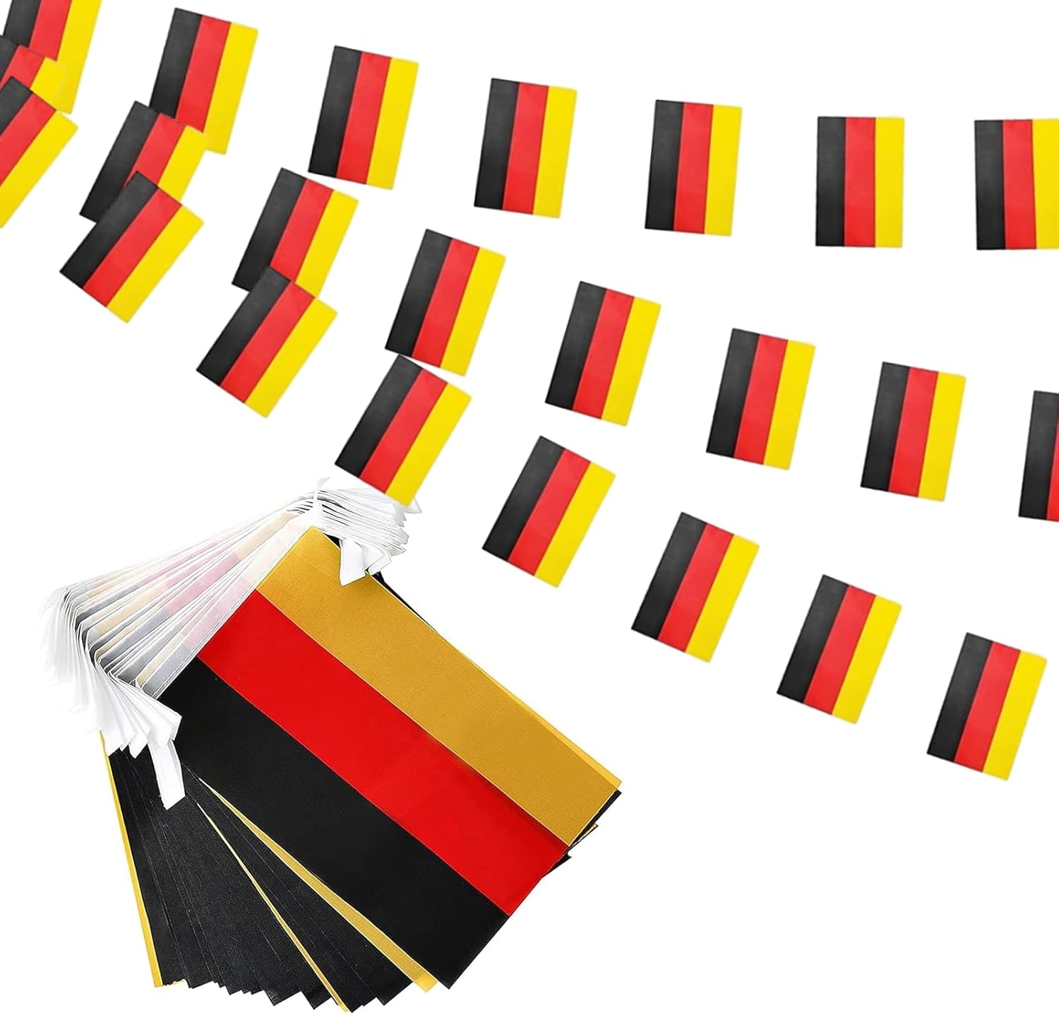 Amazon.com : GSYLPFT German Flags Germany String Flag Banners for ...