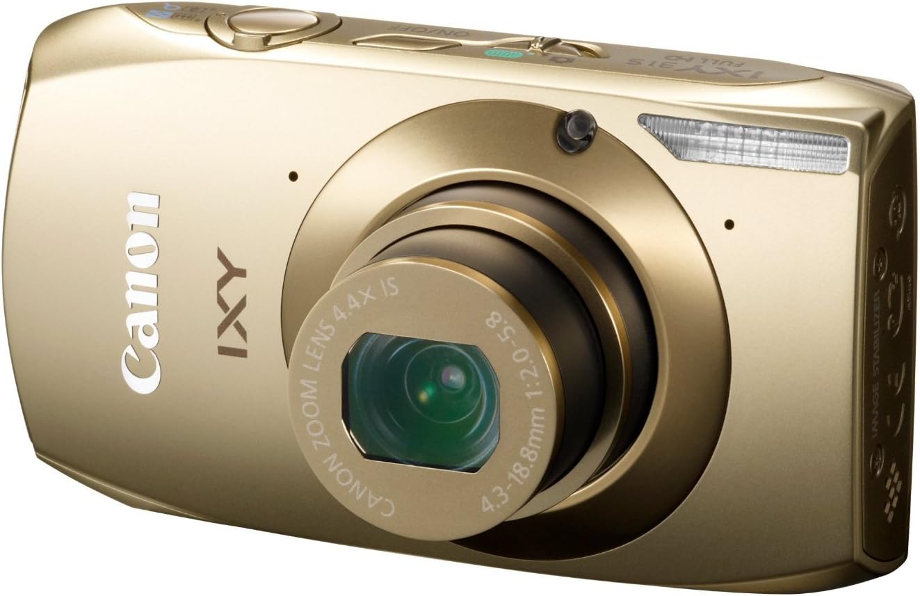 Amazon.com : Canon IXY Digital camera IXY 31S Gold | ELPH 500 HS, IXUS ...