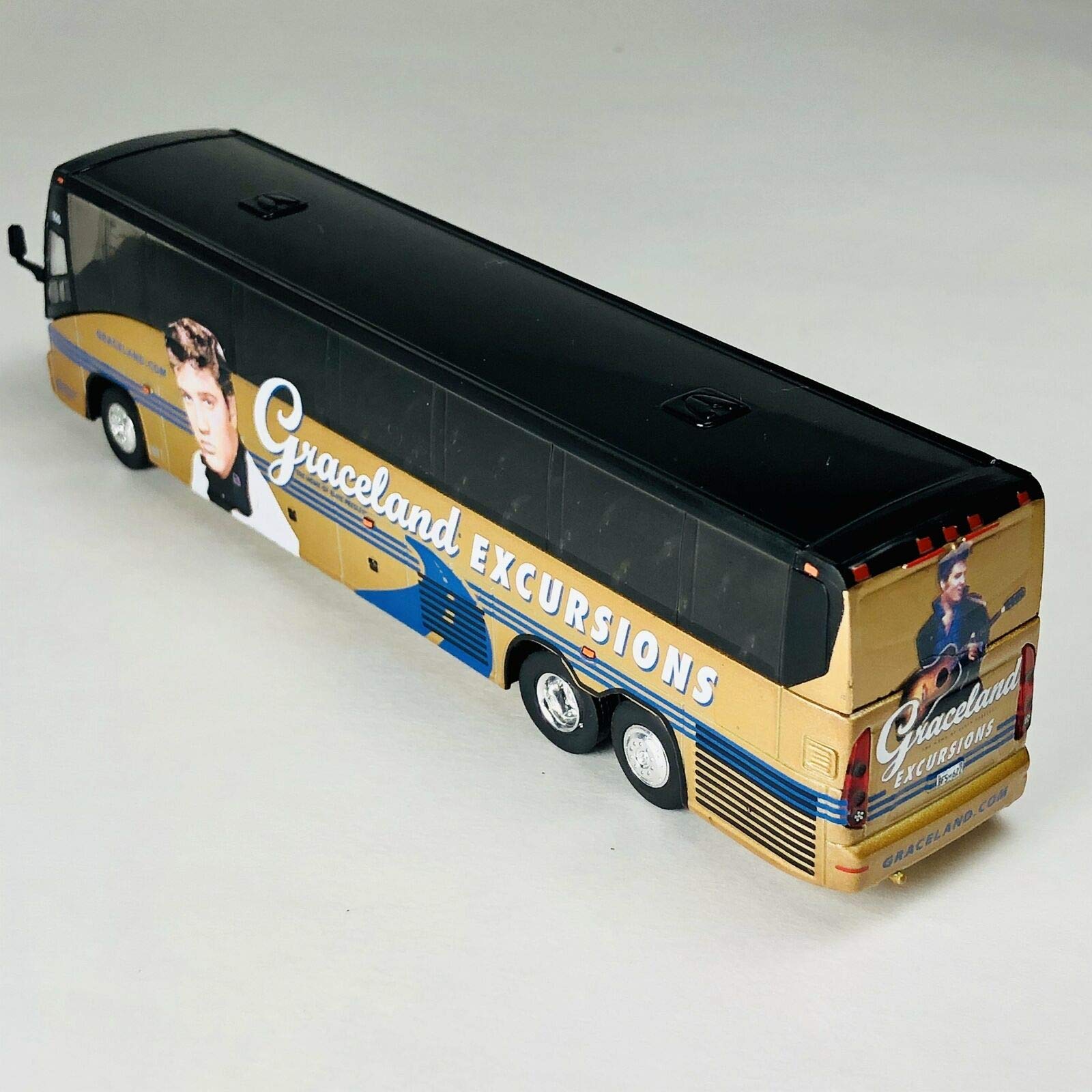 Buy Iconic Replicas MCI J4500 Elvis Presely Bus-Graceland Excursions 1/ ...