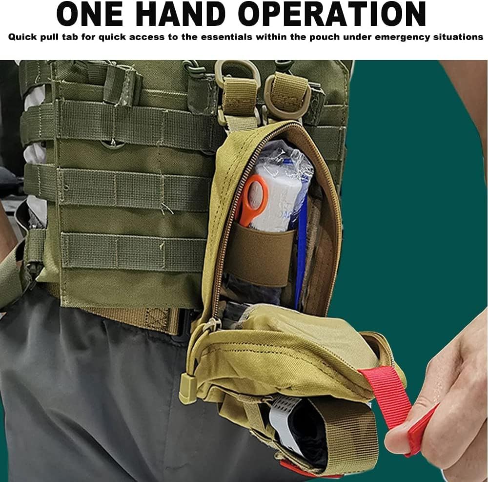 Actualice la bolsa Molle Ifak, bolsa médica táctica de operación con ...