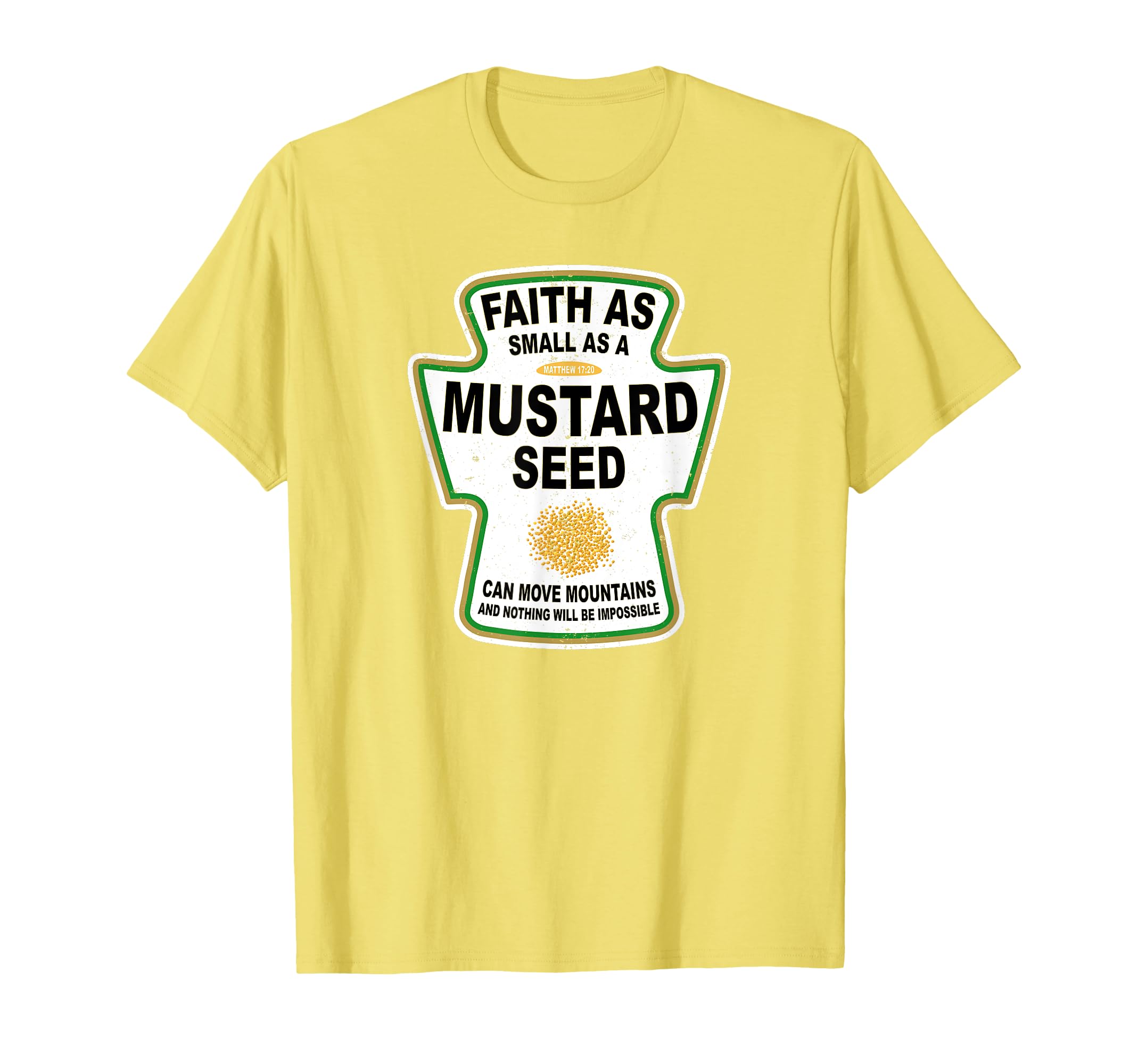 Amazon.com: Grunge Christian Seed of Mustard Faith Jesus T-Shirt ...