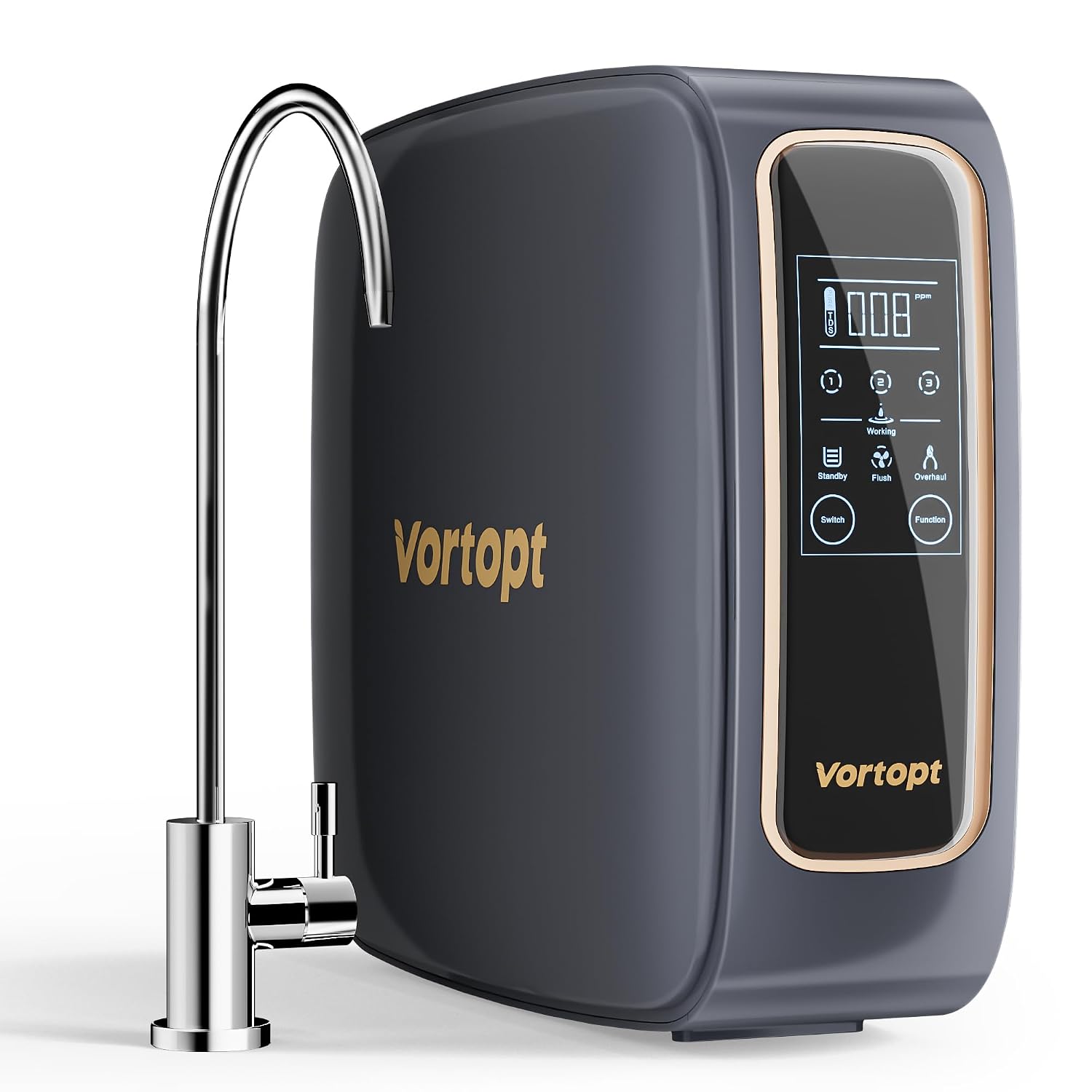Vortopt Reverse Osmosis System - Alkaline PH Mineralization RO Water ...