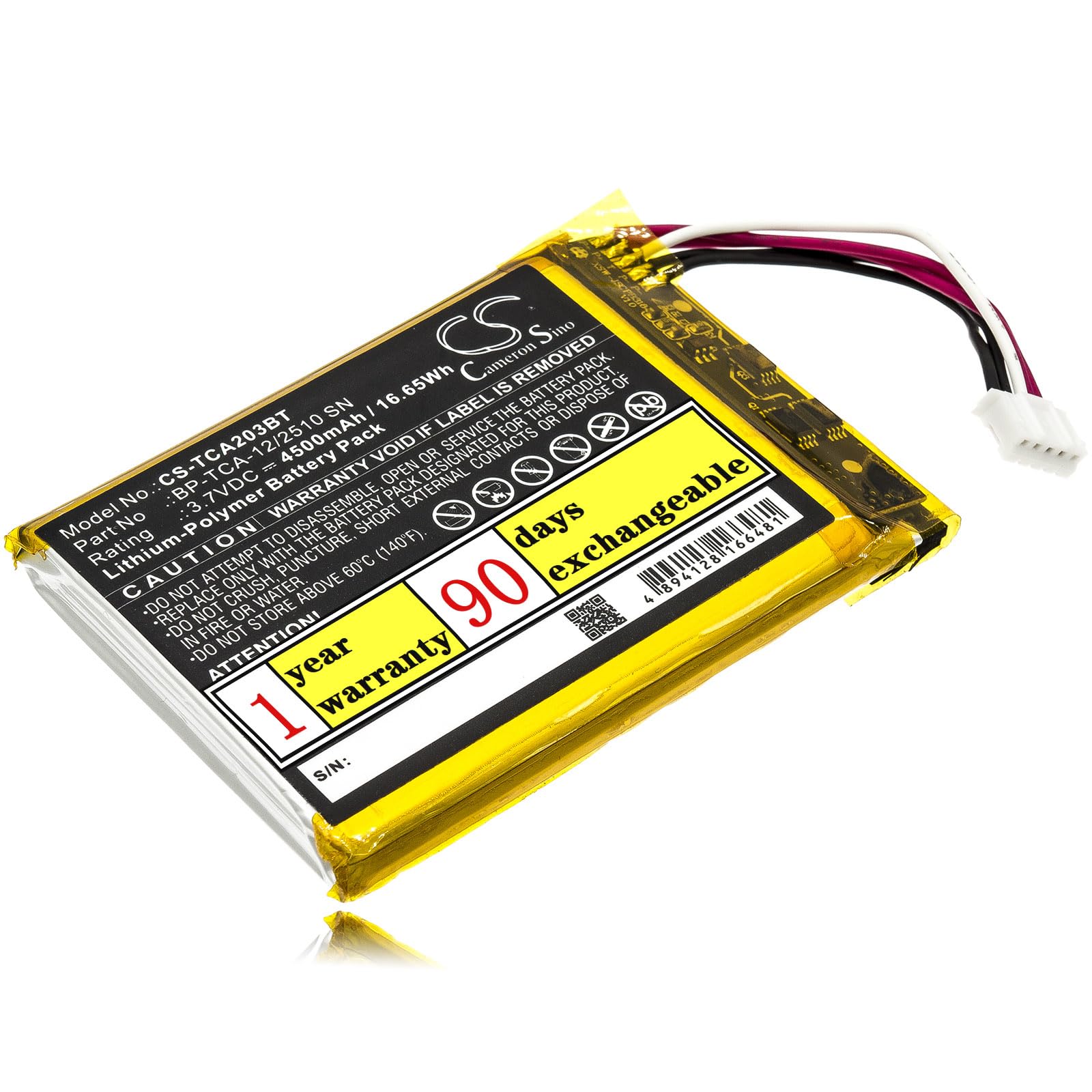 Amazon.com: Sabuly 3.7V High-Performance Replacement Battery for ...