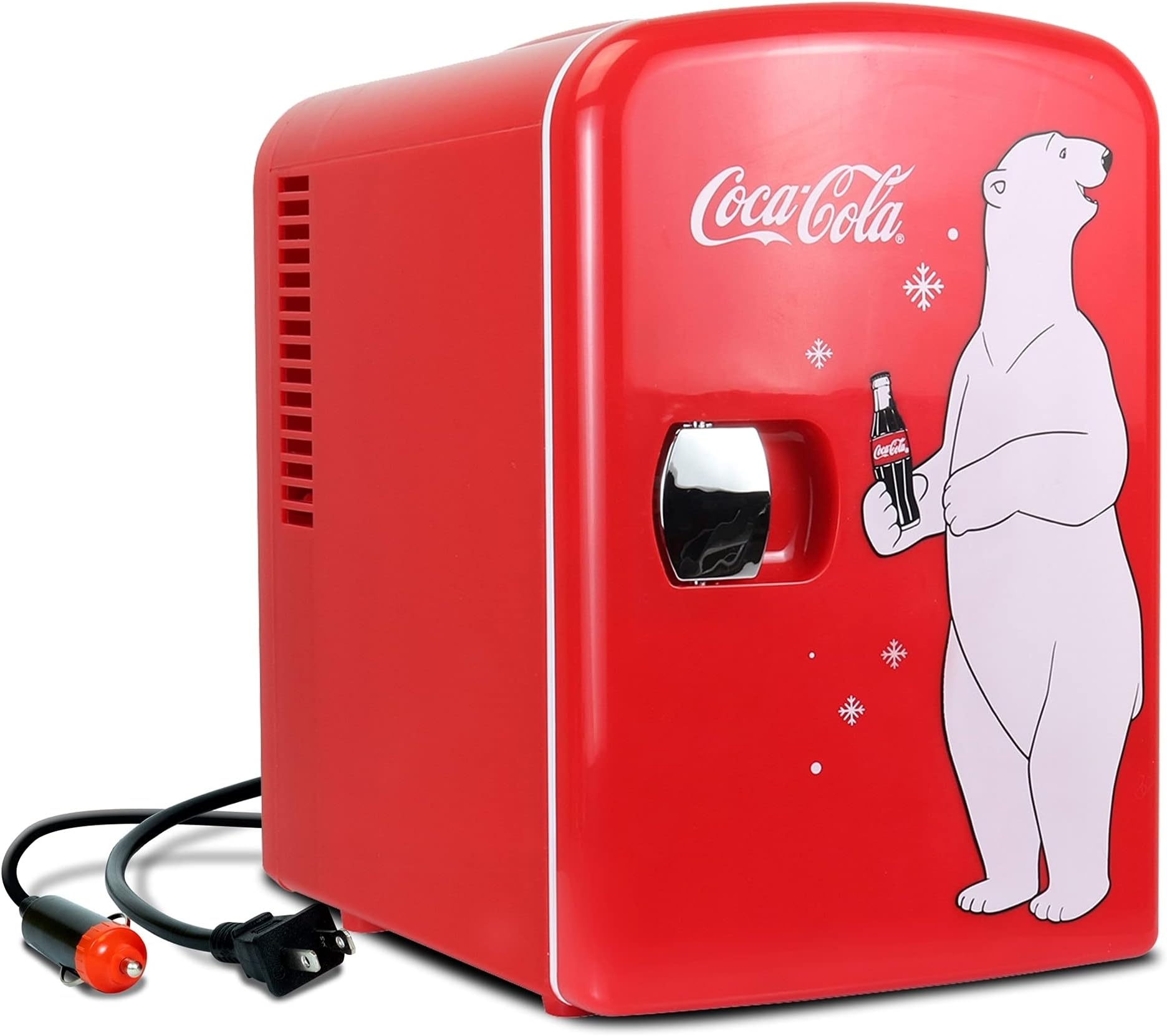 Amazon.com: Cooluli Retro Coca-Cola Mini Fridge for Bedroom - Car ...
