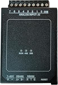 Amazon.co.jp: MODBUS IO 8AI 4-20mA/0-5V/0-10V Analog Input RS485 RS232 Ethernet Modbus RTU TCP ...