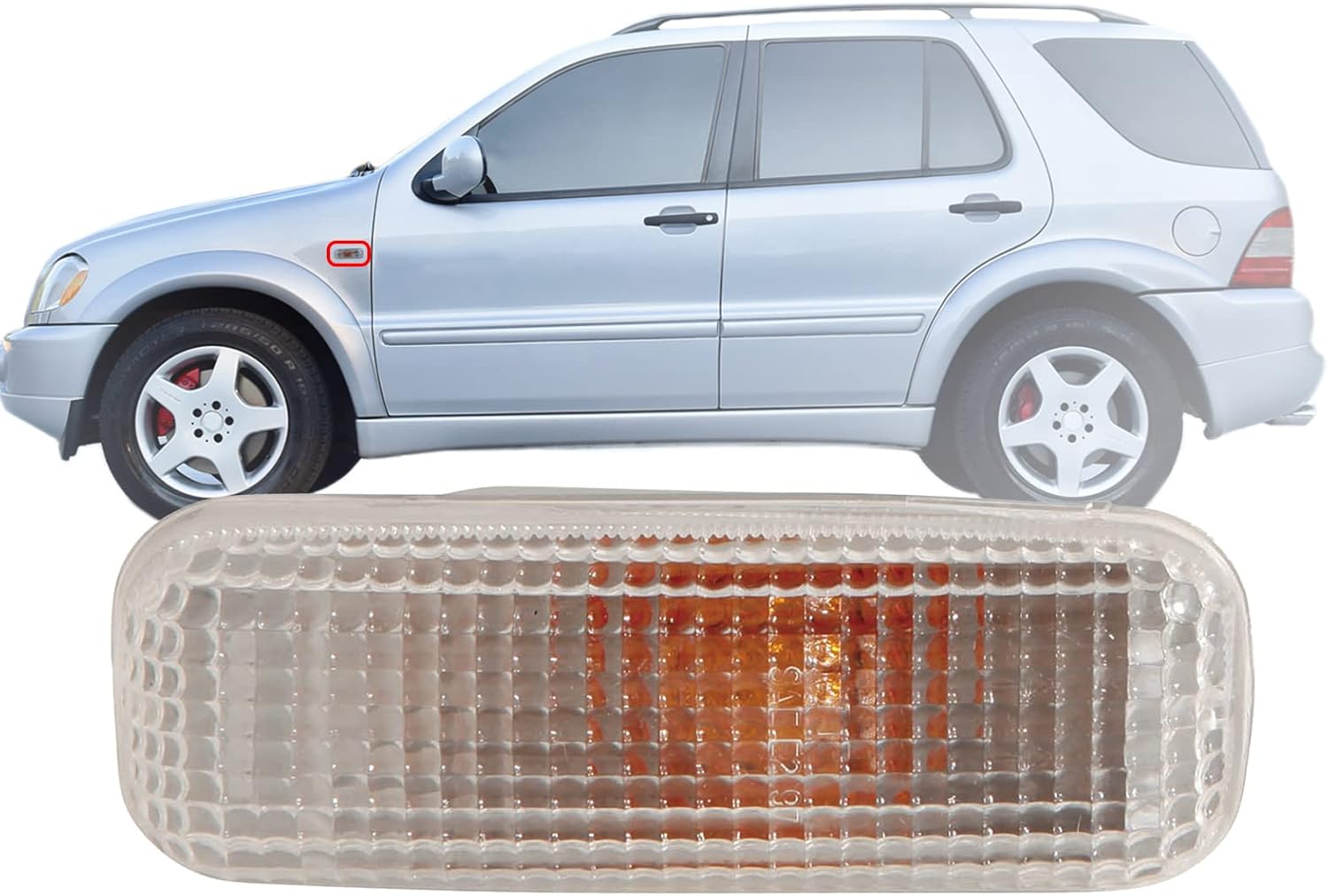 Amazon.com: Auto Parts Avenue APA Replacement for Side Repeater Lamp ...