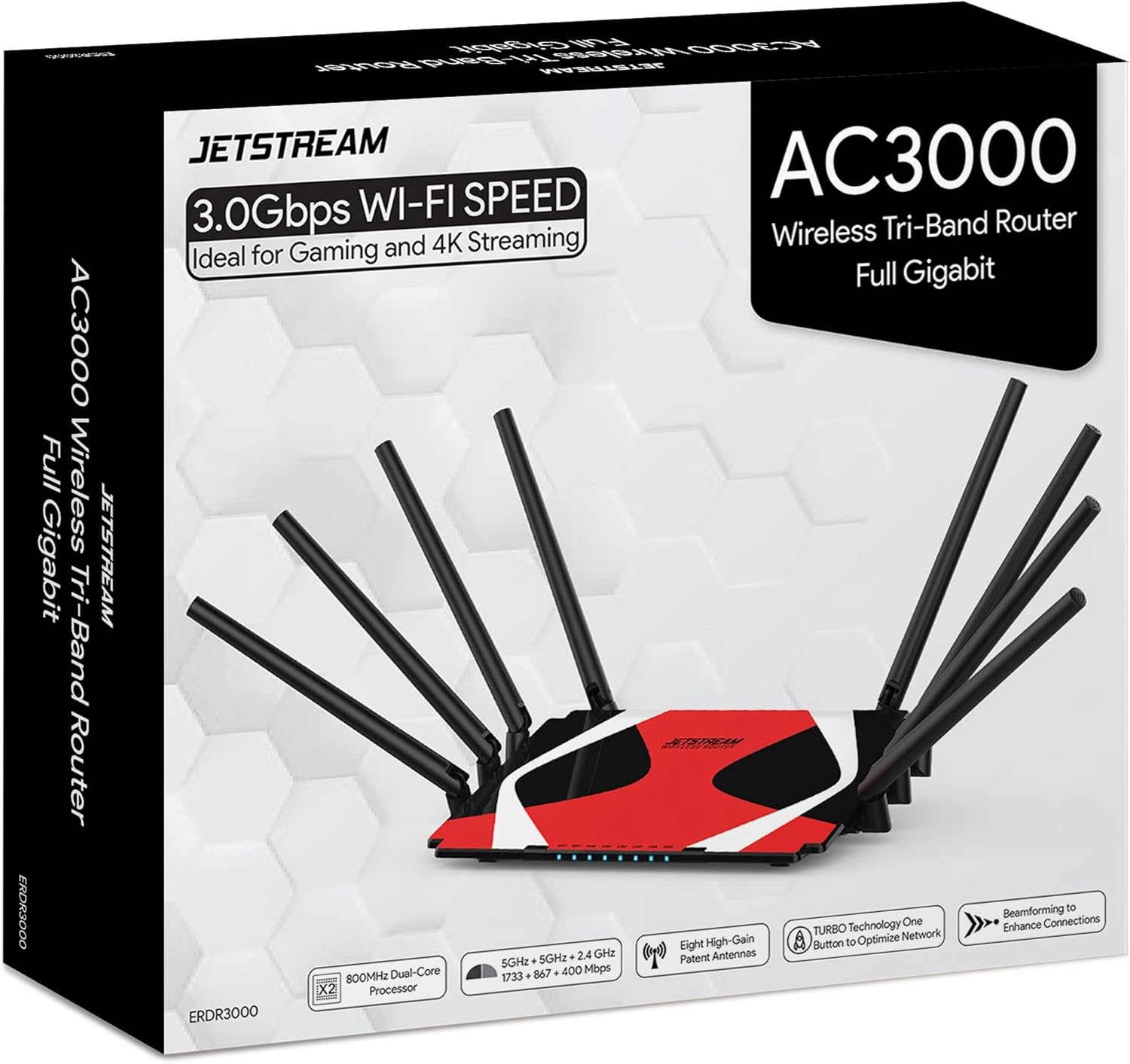 Amazon.com: Ematic AC3000 TriBand WiFi Router : Electronics