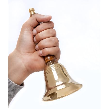 Amazon.com - Super Loud Solid Brass Hand Call Bell