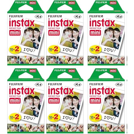 Amazon.com : Fujifilm Instax Mini Instant Film (8 Twin Packs, 160 Total ...