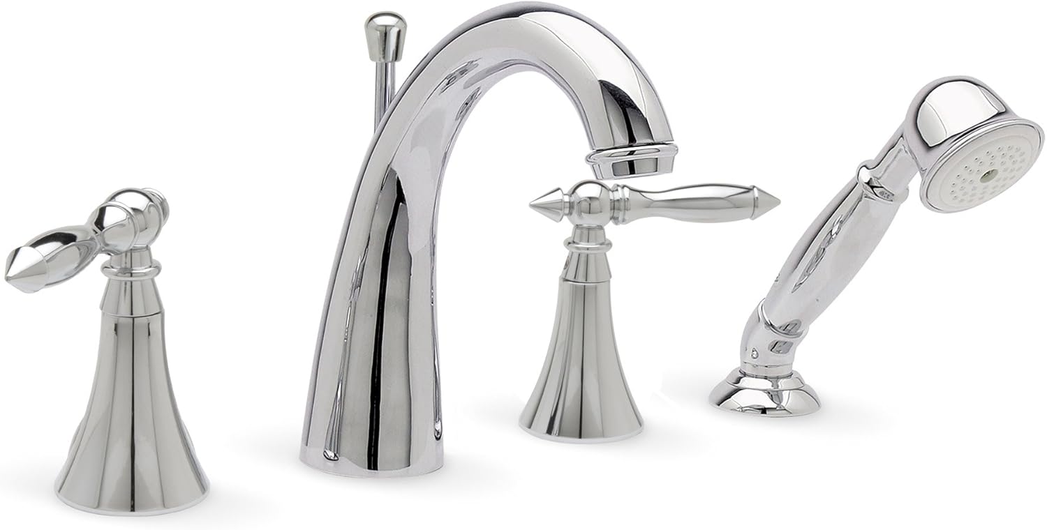 Aquadis Tub Fillers F67 04 1014 Faucet 4 Piece Roman Bath Chrome - Tub ...