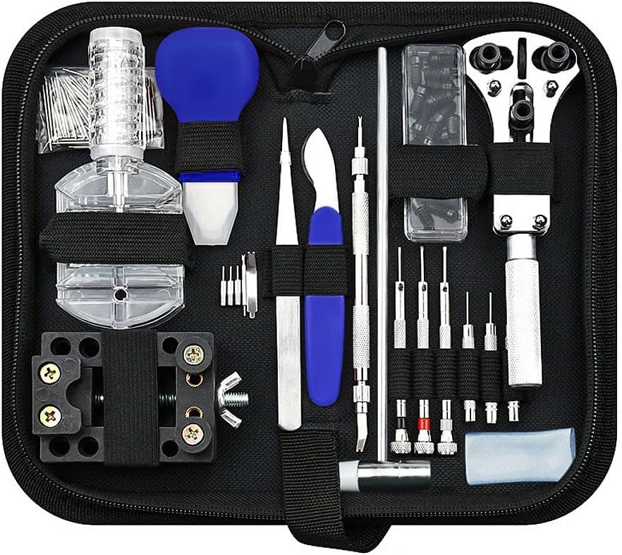 Amazon.com: AOESIN 146 in 1 Professional Watch Repair Tools Kit, Watch ...