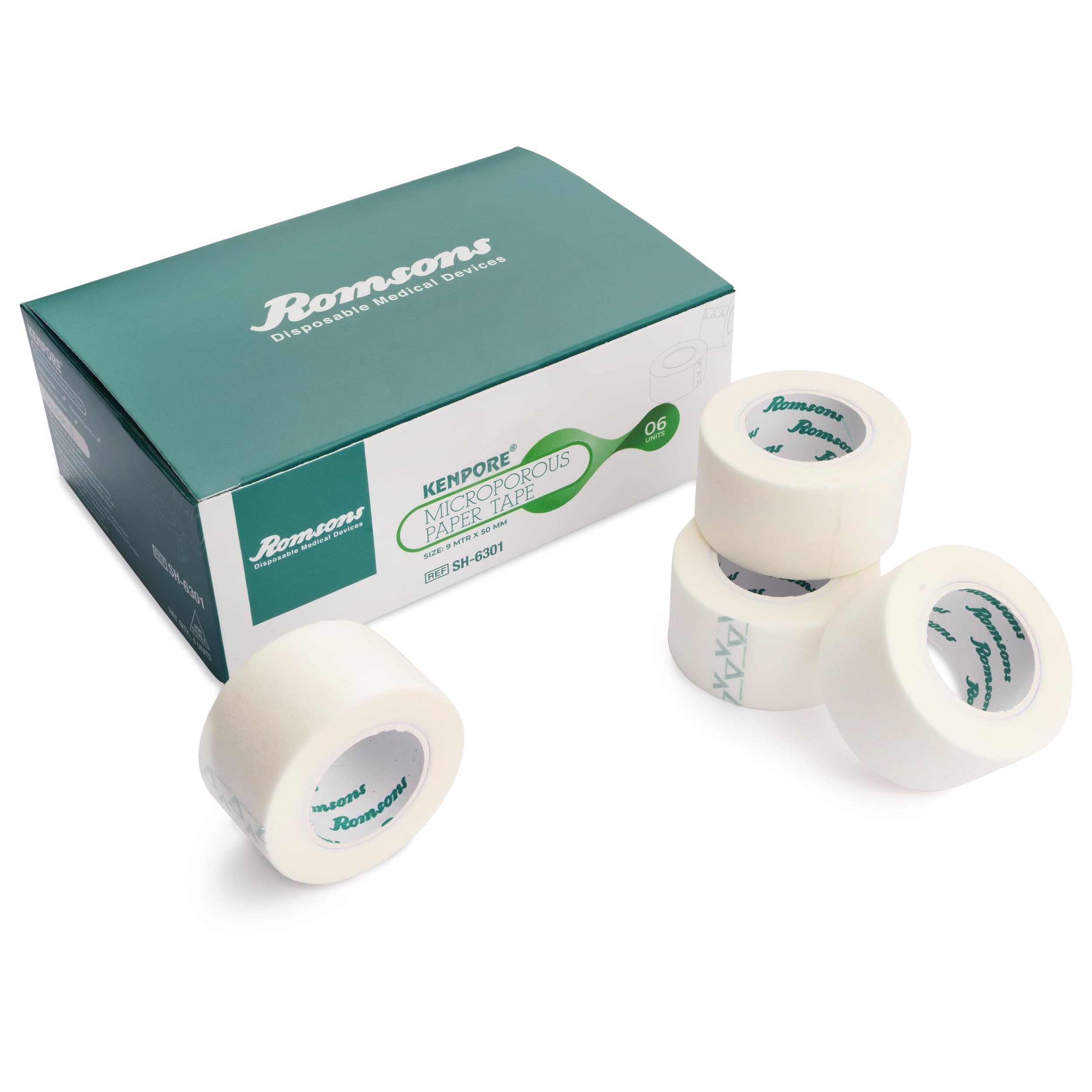 Romson Kenpore Surgical Adhesive Tape | Transparent | Clear Waterproof ...