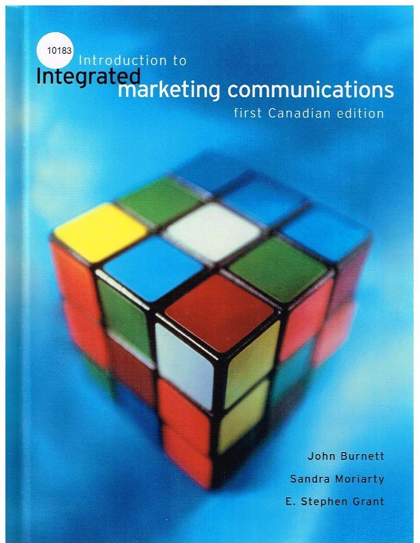 Introduction to Integrated Marketing Communications: First Canadian ...
