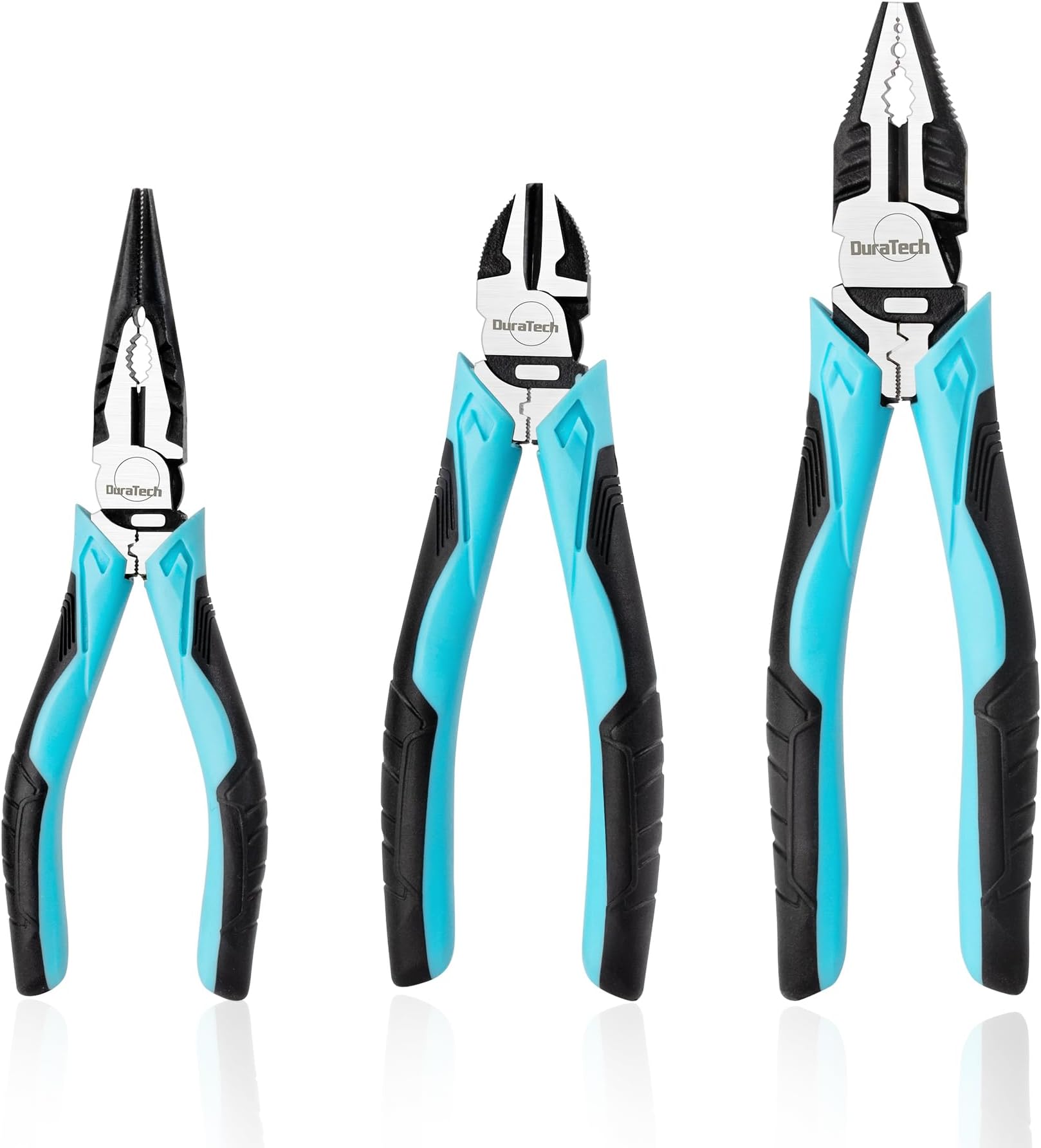Draper Redline® 3 Piece 160mm Plier Set | Soft Grip Hand Tools Kit ...