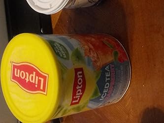 Amazon.com : Lipton Raspberry Iced Tea Mix, Sweetened, Makes 10 Quarts ...