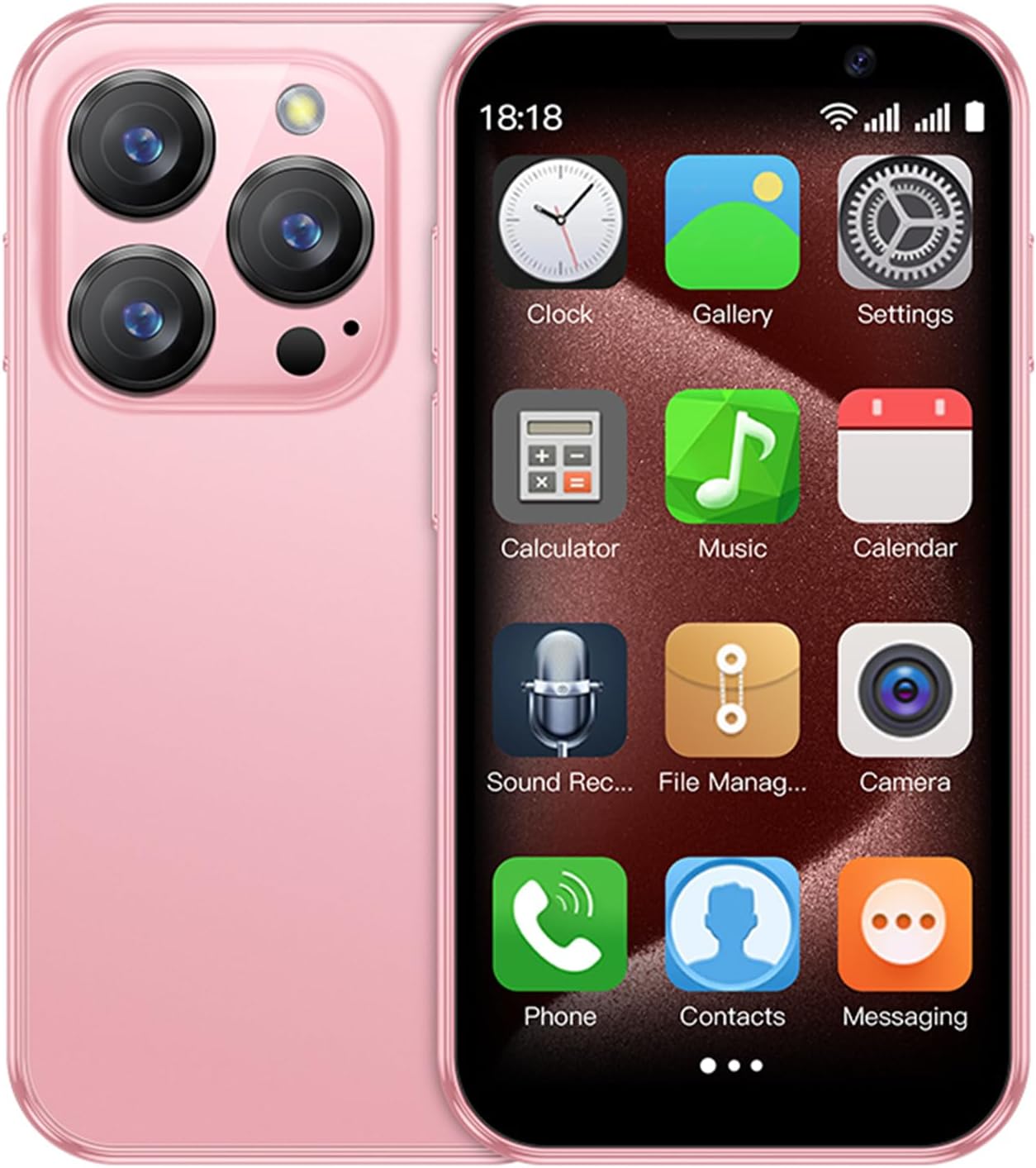 Amazon.com: XS18Pro 3G Mini Smartphone 3.0 Inch WiFi GPS Quad Core ...