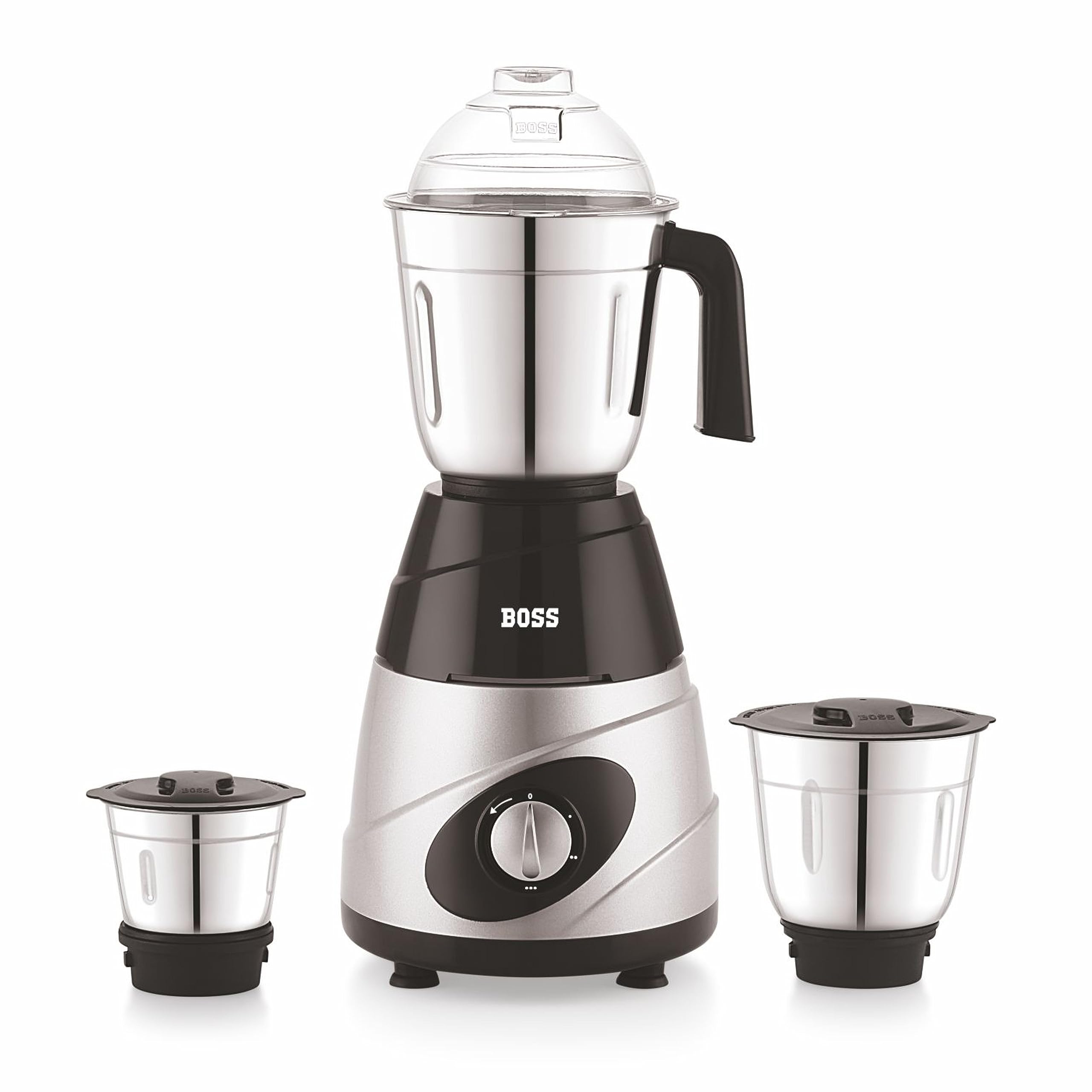 Buy BOSS 550-Watt Mixer Grinder with 3 Jars, Premium Luxe Finish, High ...