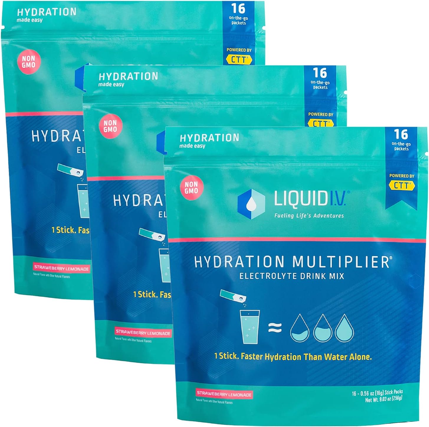 Amazon.com: GARIZZE Liquid IV Hydration Multiplier - Lemon Lime ...