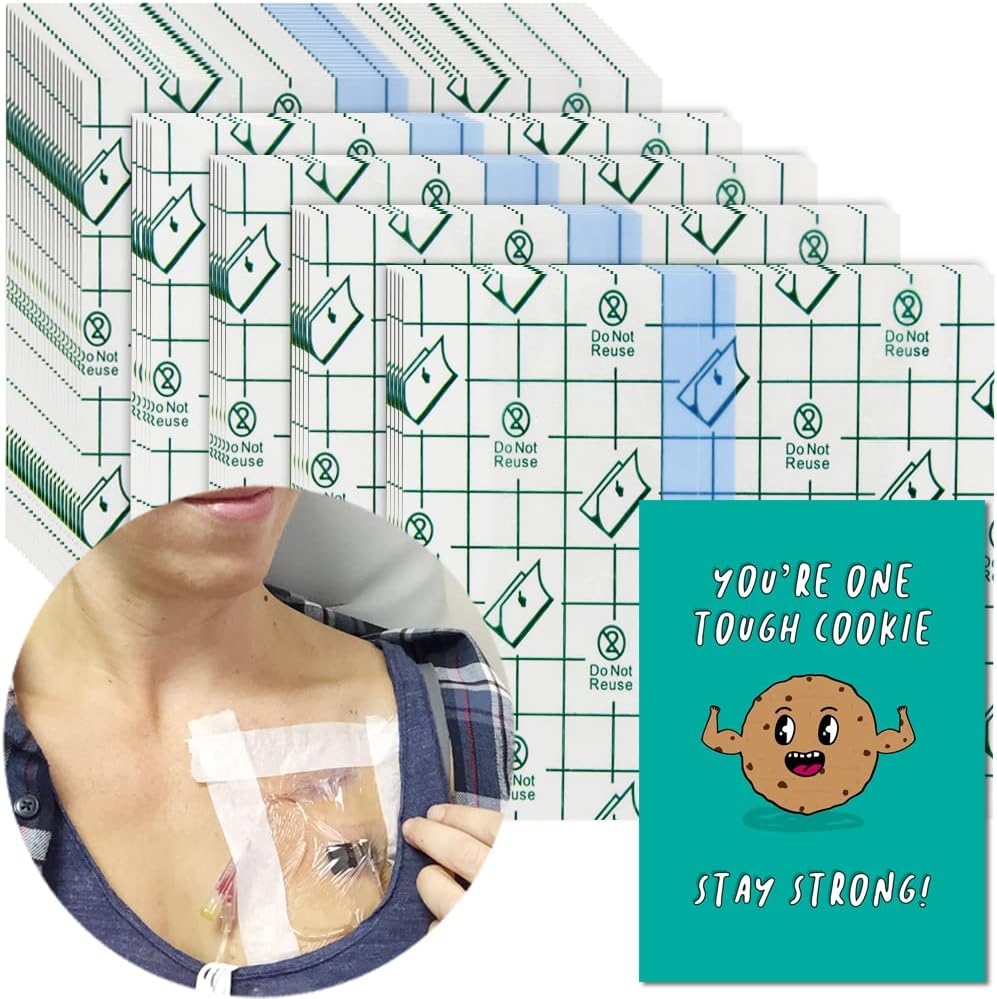 Amazon.com: POSTOP MEDICAL WEAR 100pcs Showerproof Transparent Adhesive ...