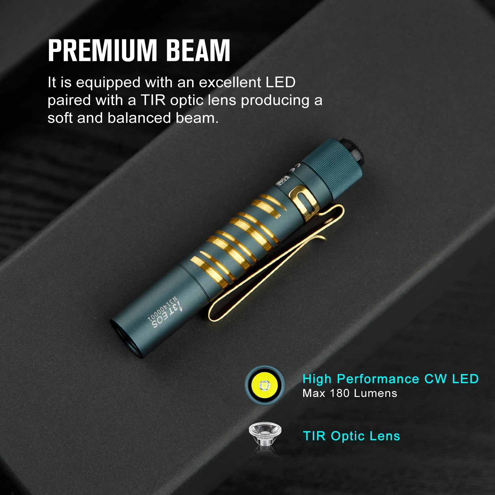Snapklik.com : OLIGHT I3T EOS 180 Lumens Dual-Output Slim EDC ...