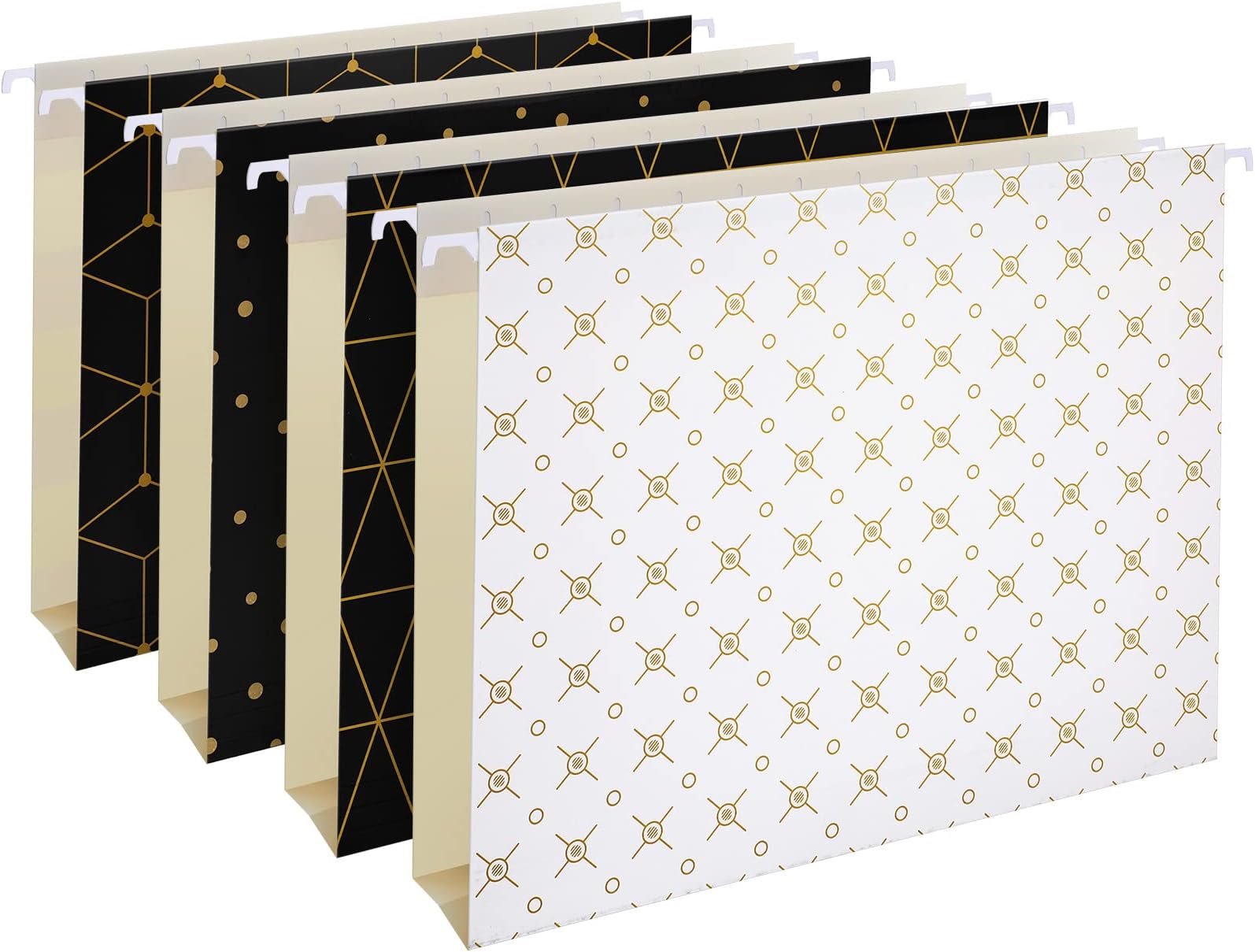 Amazon.com : 24 Pack Hanging File Folders Extra Capacity Cabinet ...