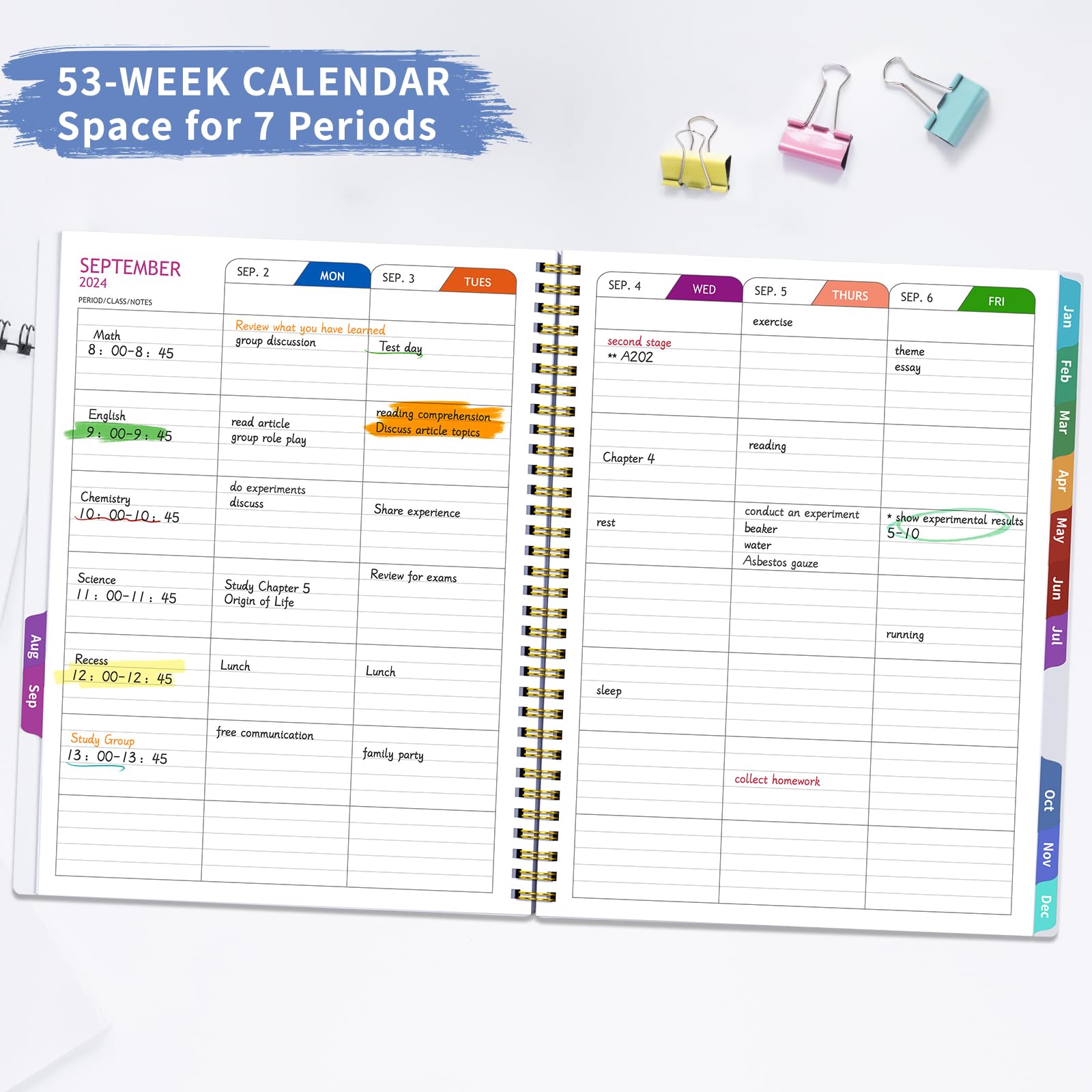 Snapklik.com : Teacher Planner 2024-2025 Academic Year, Aug 2024- July ...