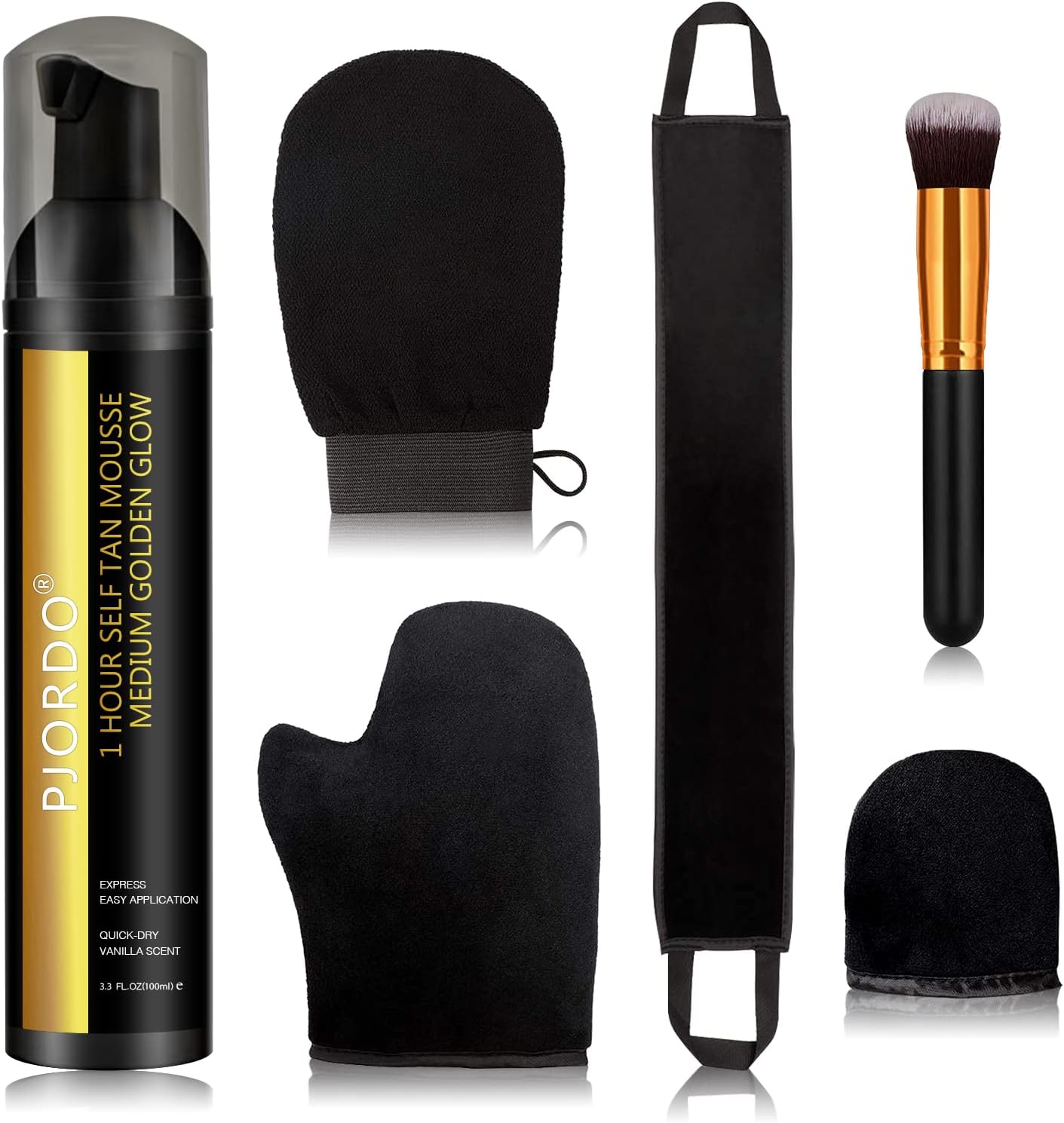 Amazon.com: Self Tanning Mousse - GOERTI Fake Tan Self Tanner Mousse ...