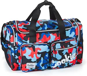 Amazon.com | Cookies Heritage Smell Proof Duffle Bag, Blue Camo – Large ...