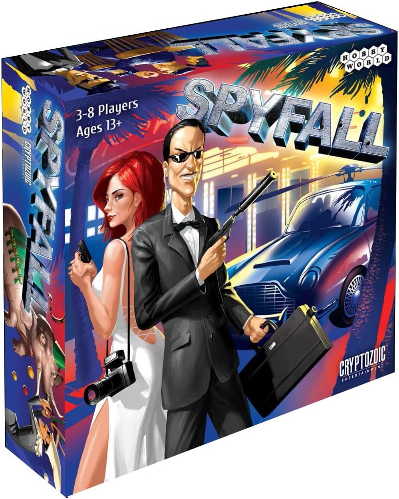 Amazon.com: Cryptozoic Spyfall Card Game : Cryptozoic Entertainment ...