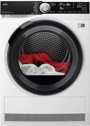AEG 9000 Series Heat Pump Tumble Dryer TR959M6BC, 9kg Load ...
