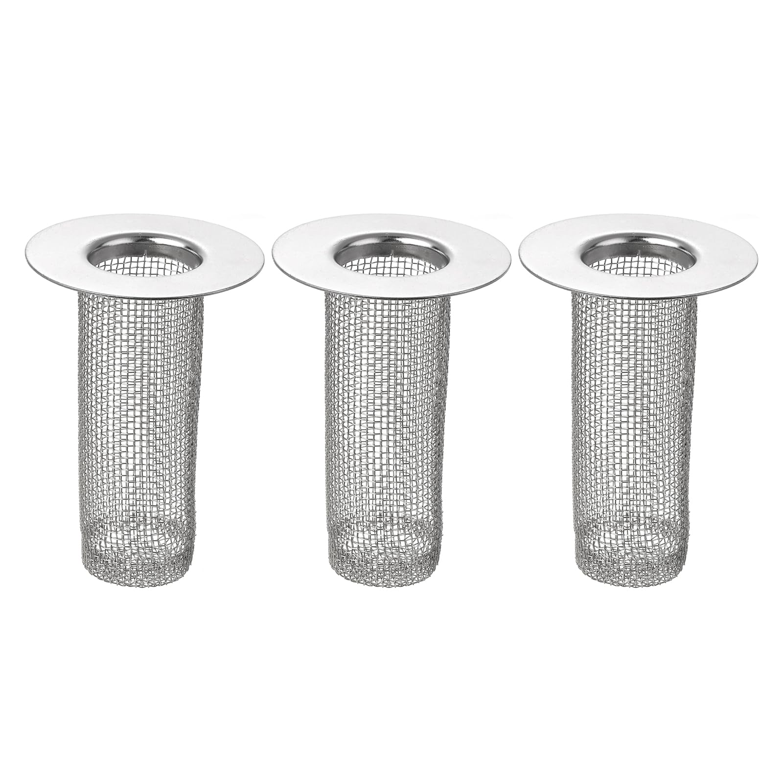 uxcell 3Pcs Bathroom Sink Strainer, Fit for Diameter 0.98"-2" Drain ...