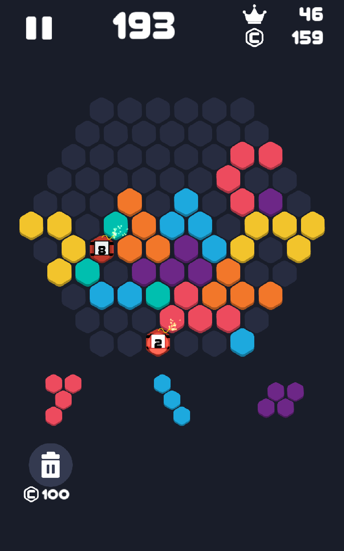 Hex Fill : 1010 Square & Hexagon Blocks Puzzle - App on Amazon Appstore