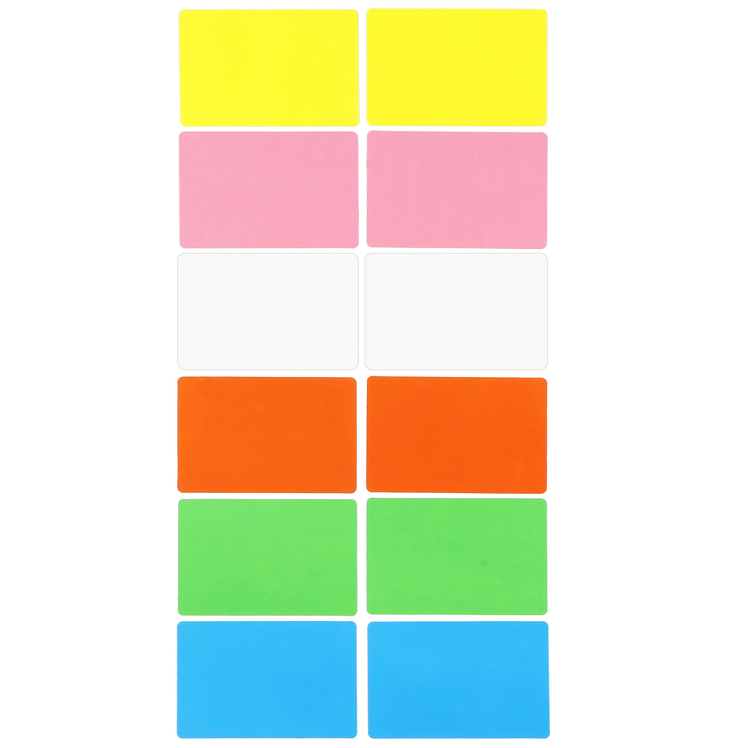 Snapklik.com : Dry Erase Magnets Set - 12 Pack - 6x4 In Whiteboard ...