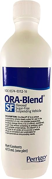 Amazon.com: Ora-Blend SF (Sugar Free) Flavoring, 473mL bottle ...