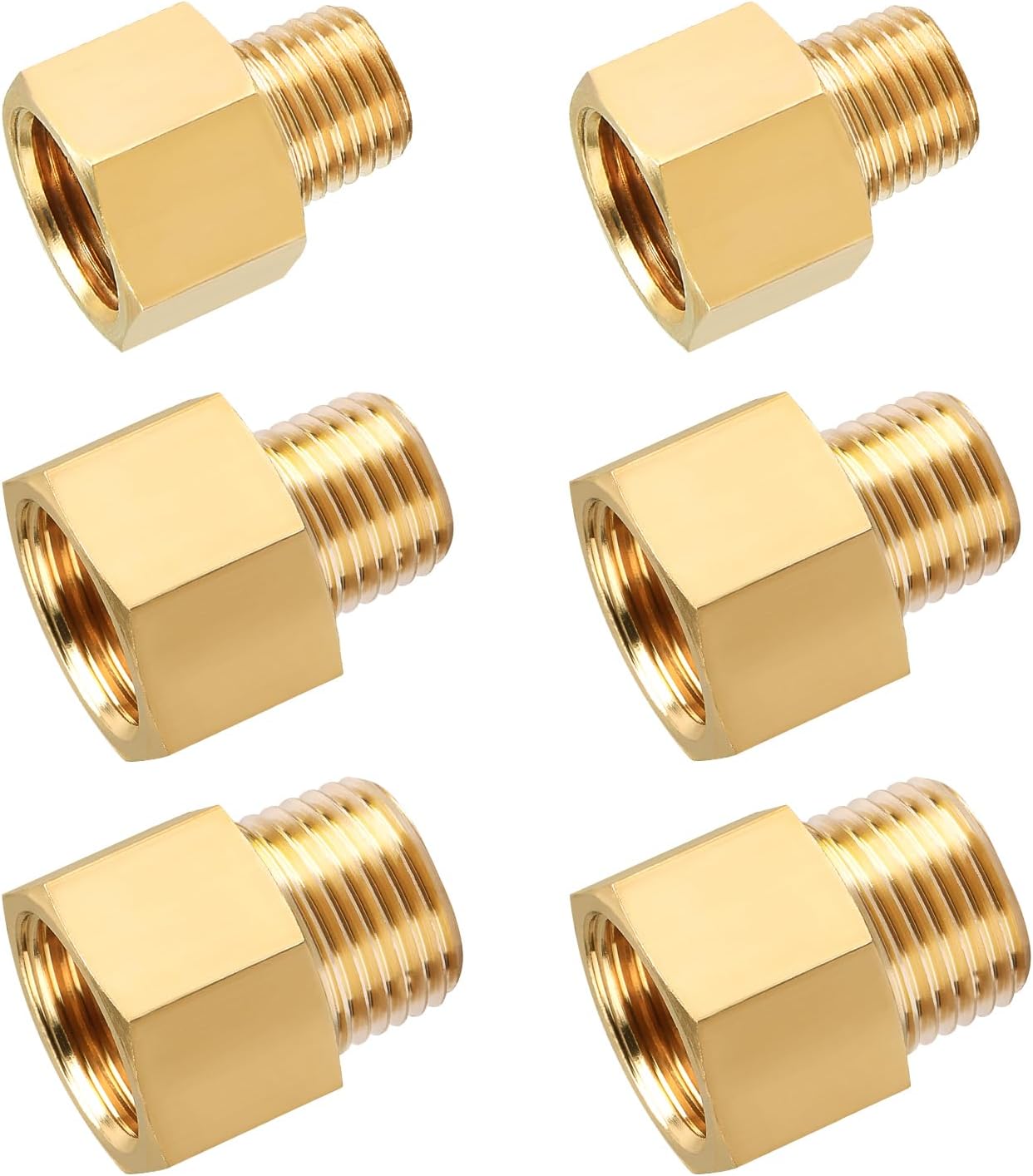 Amazon.com: SUNGATOR Brass Pipe Fitting Adapter Kit, NPT 3/8 Inch Male ...
